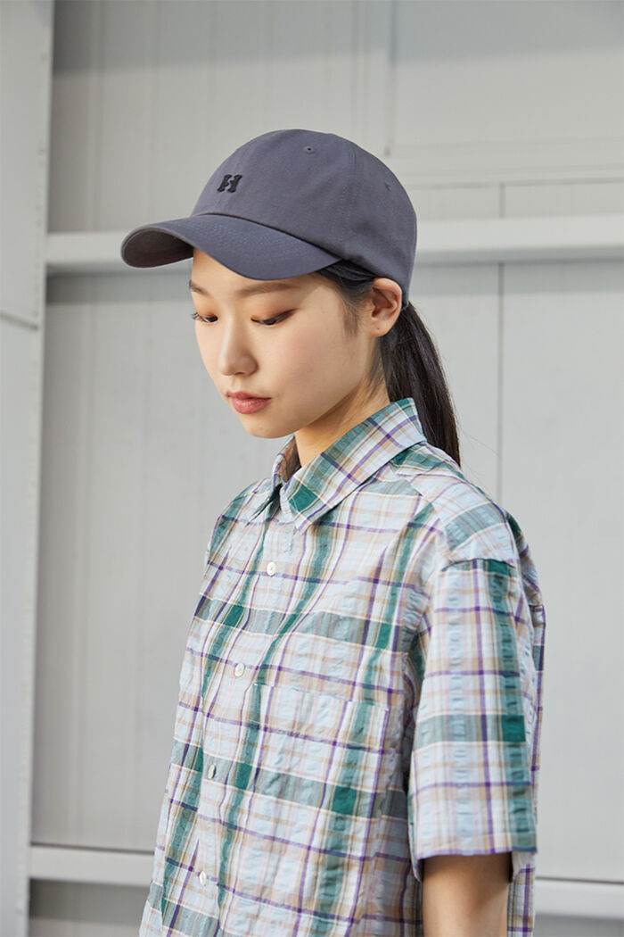 23SS Balance H Logo Adjustable Ballcap Charcoal - 감도 깊은 취향 셀렉트샵 29CM