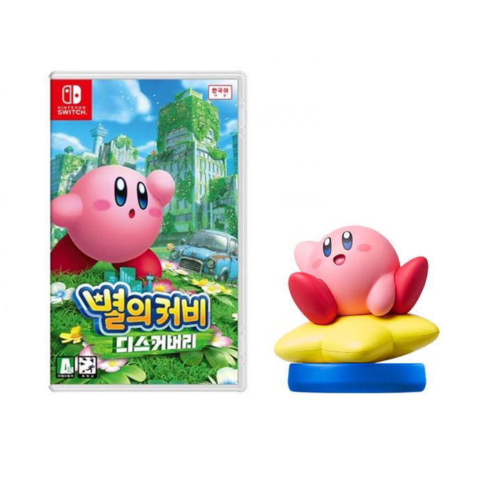 [닌텐도 스위치] 별의 커비 디스커버리 + 아미보 커비시리즈 (커비) - 감도 깊은 취향 셀렉트샵 29CM
