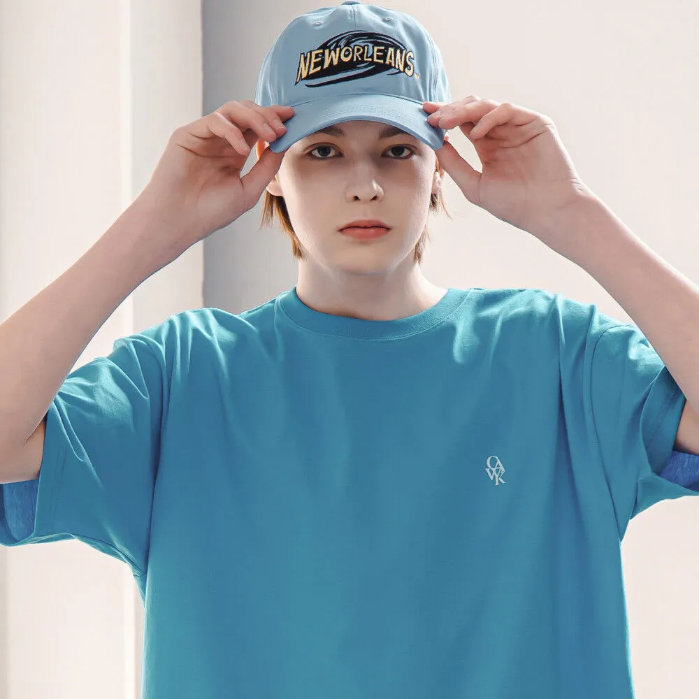 CAWK 로고 반팔티셔츠(오션블루) - 감도 깊은 취향 셀렉트샵 29CM