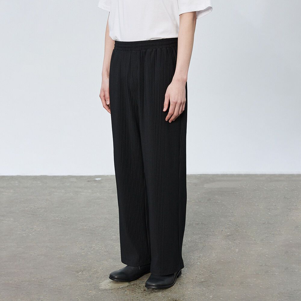 23SS 플리츠 와이드 팬츠 [블랙] - 감도 깊은 취향 셀렉트샵 29CM