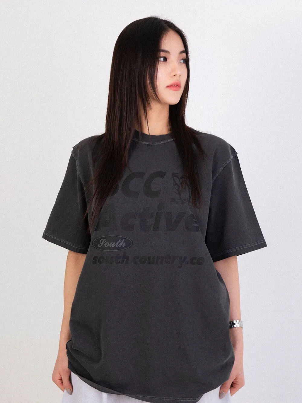[Apex Design] SCC ACTIVE T-SHIRT-PIGMENT BLACK - 감도 깊은 취향 셀렉트샵 29CM