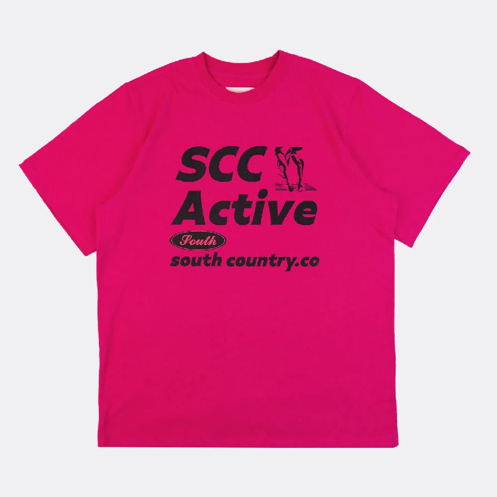 [Apex Design] SCC ACTIVE T-SHIRT-PINK - 감도 깊은 취향 셀렉트샵 29CM