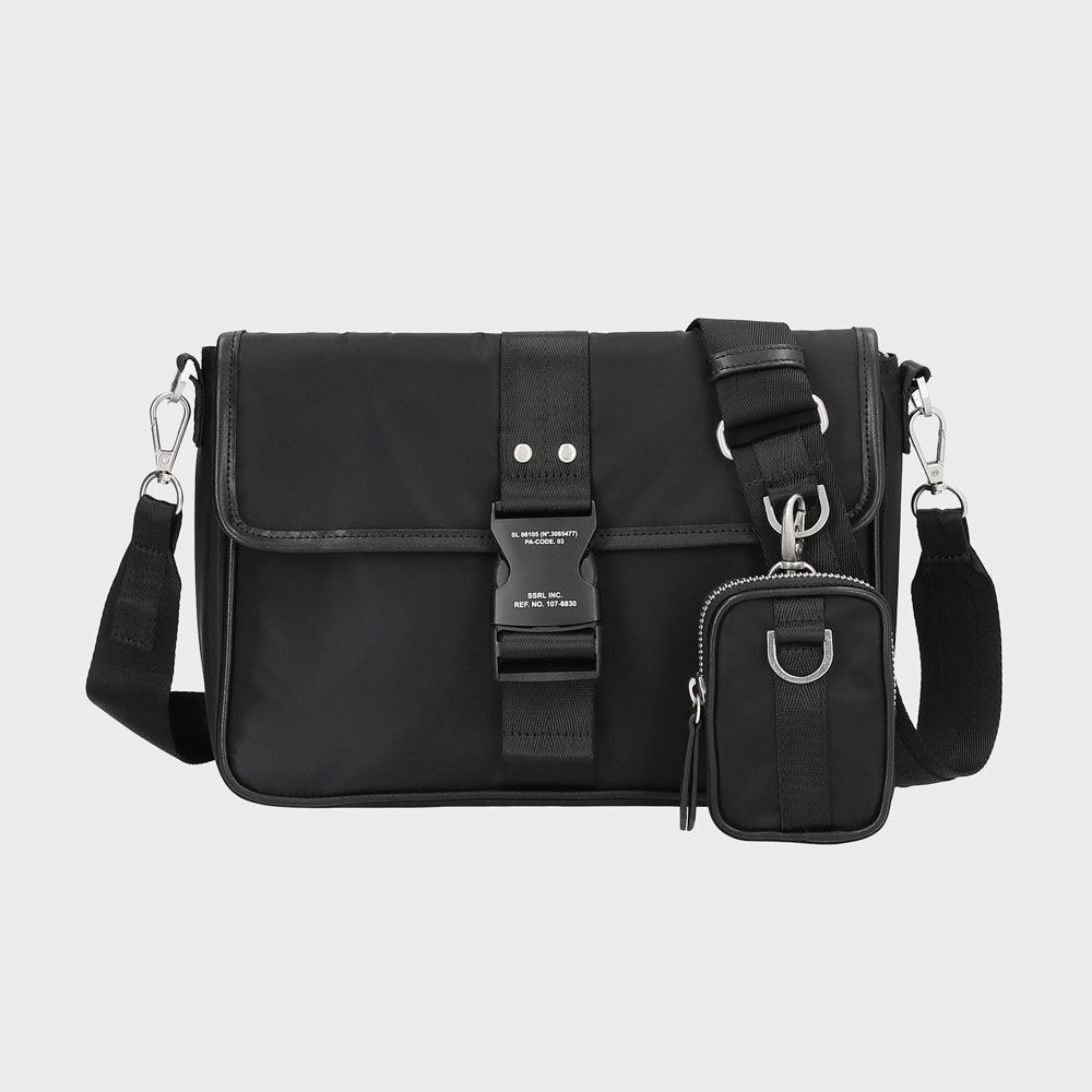 brevity flap buckle bag / black - 감도 깊은 취향 셀렉트샵 29CM