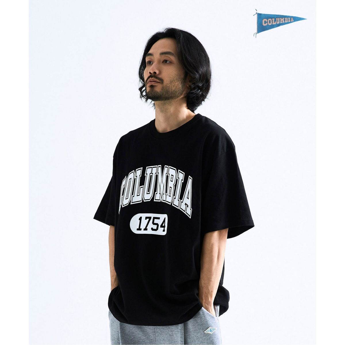 1754 BIG ARCH LOGO T-SHITRS BLACK - 감도 깊은 취향 셀렉트샵 29CM