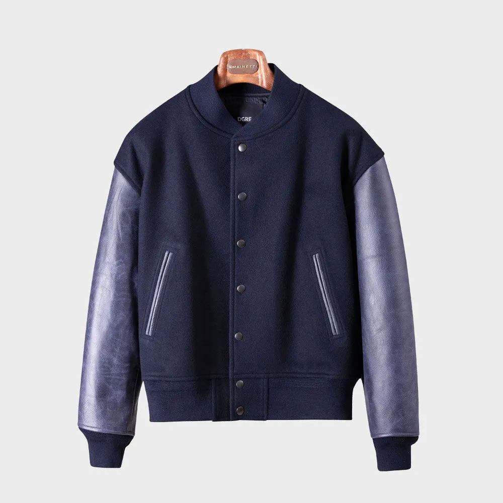 EUSTON VARSITY JACKET PURPLE - 감도 깊은 취향 셀렉트샵 29CM