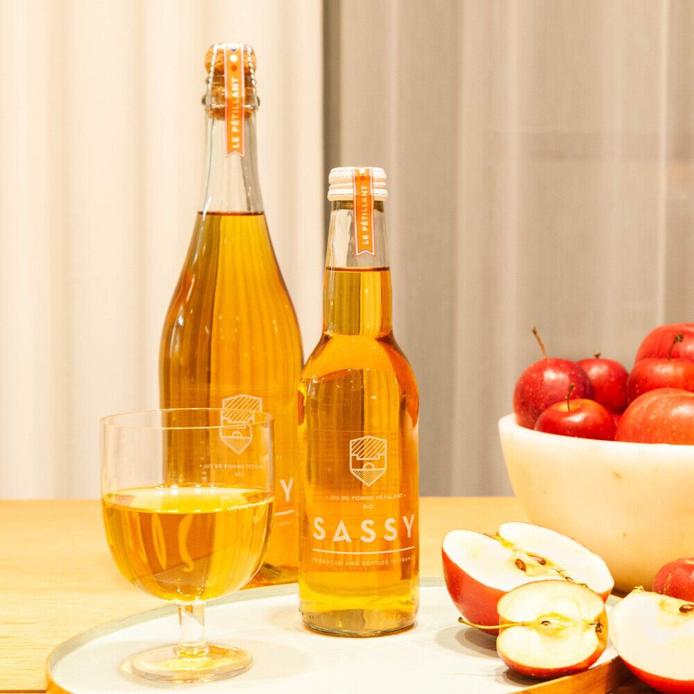프랑스 프리미엄 유기농 100% 스파클링 사과주스 330ml - 감도 깊은 취향 셀렉트샵 29CM