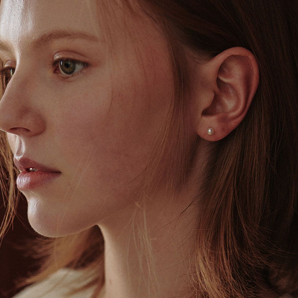 [925 silver] Deux.silver.70 / butter ball earring (3 size) - 감도 깊은 취향 ...