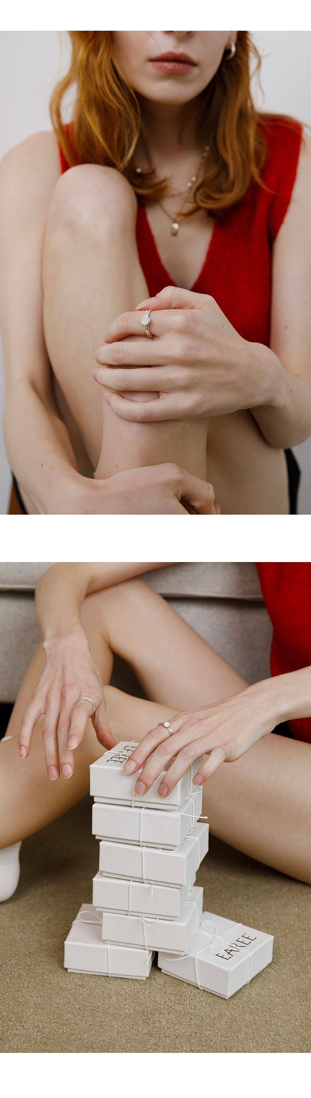 Button Ring Small [Silver 925] - 감도 깊은 취향 셀렉트샵 29CM