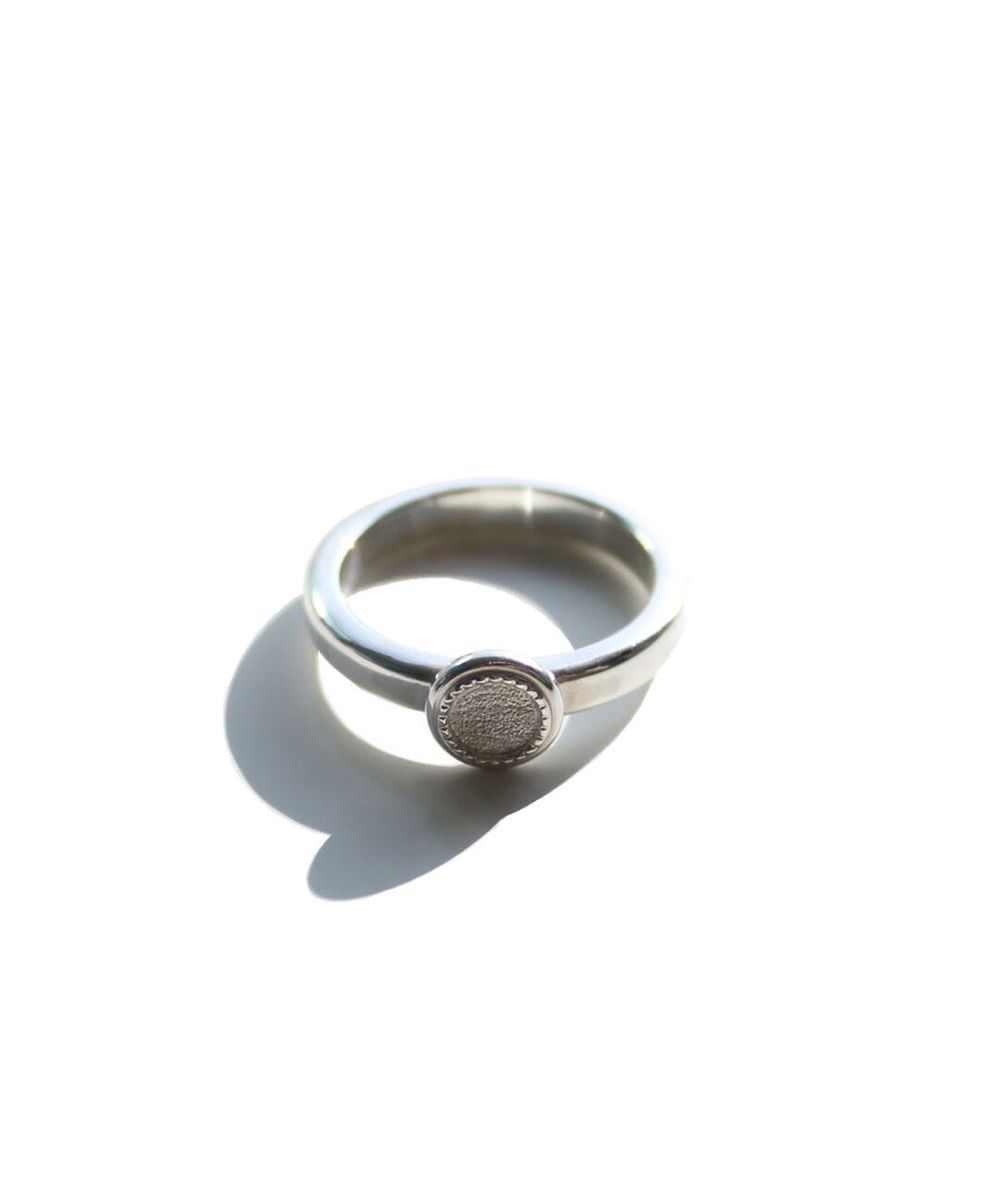 Button Ring Small [Silver 925] - 감도 깊은 취향 셀렉트샵 29CM