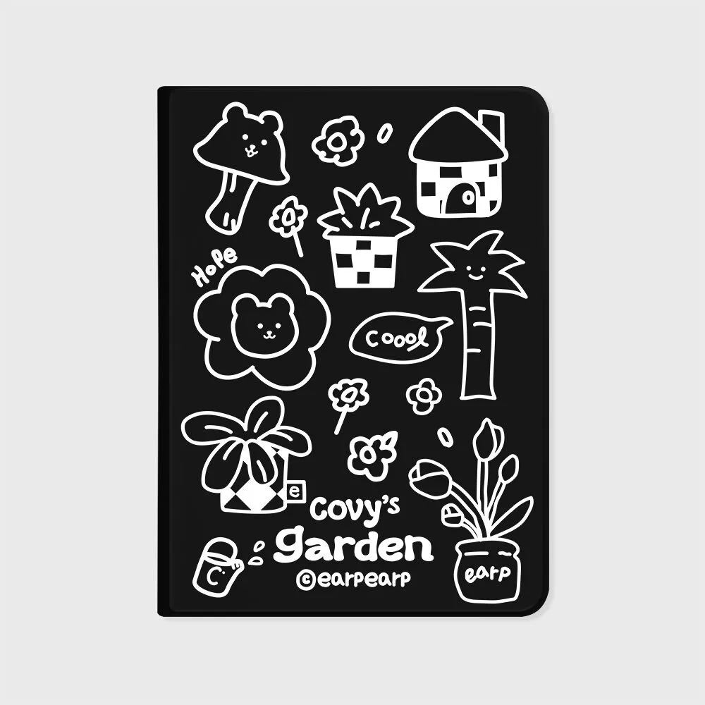 DRAWING COVY GARDEN-BLACK(아이패드-커버) - 감도 깊은 취향 셀렉트샵 29CM