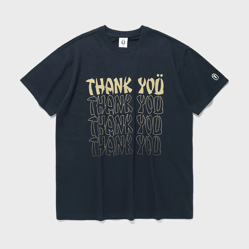 THANK YOU TEE_NAVY(IK2DMMT526A) - 감도 깊은 취향 셀렉트샵 29CM