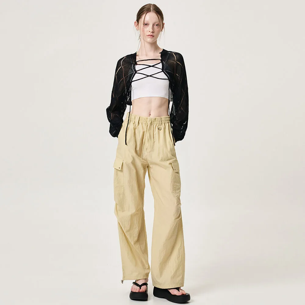 Eyelet Pocket 2-Way Cargo Pants, Yellow Beige - 감도 깊은 취향 셀렉트샵 29CM