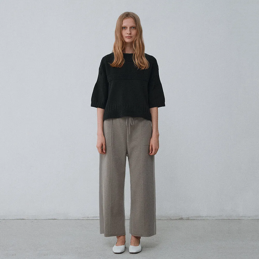 Linen cotton flap pocket wide pants_Ash beige - 감도 깊은 취향 셀렉트샵 29CM