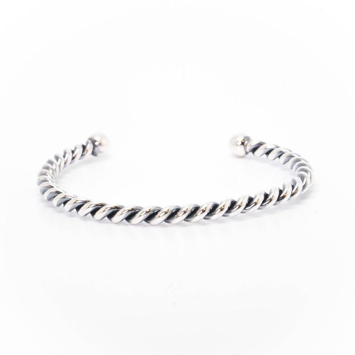 [BTS 진 착용] HR 11B_Silver Twist Bangle Bracelet (Silver 925) - 감도 깊은 취향 셀렉트샵 29CM