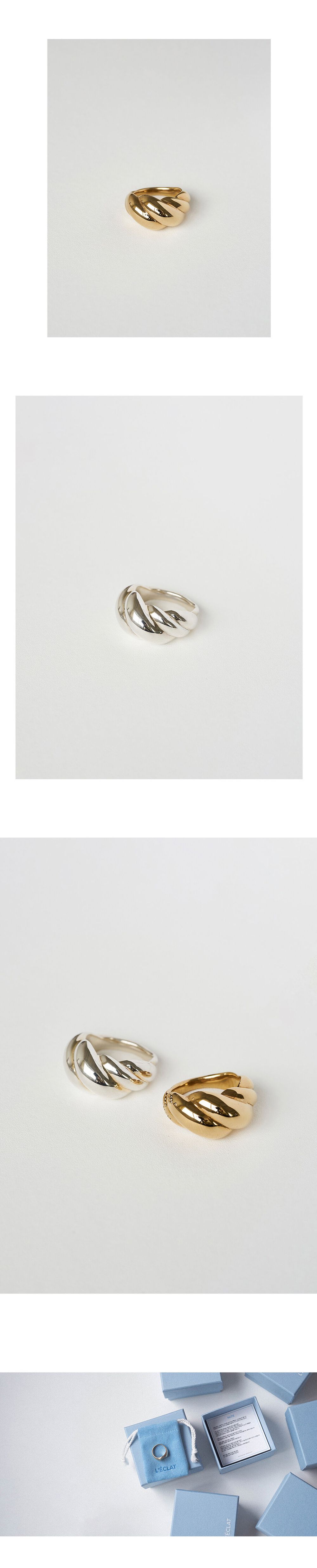 BIG TWIST RING GOLD / SILVER - 감도 깊은 취향 셀렉트샵 29CM