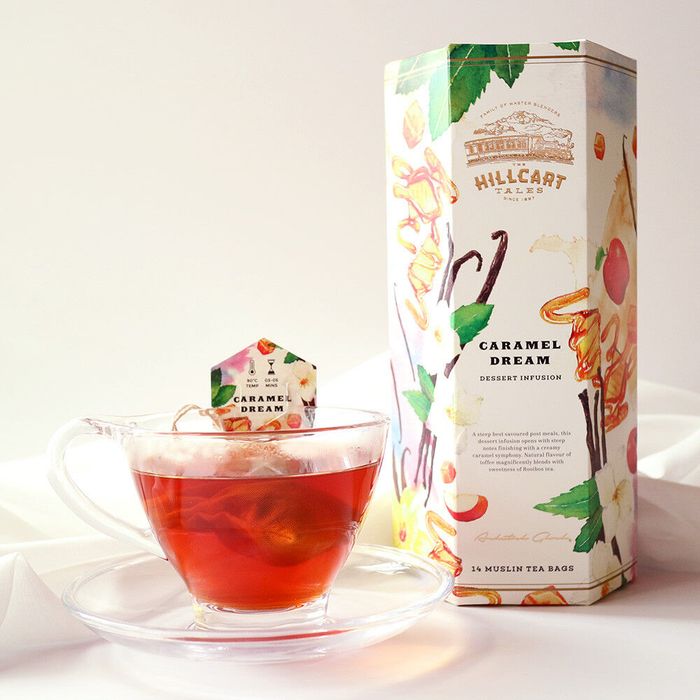 카라멜 드림 14모슬린 티백 블렌딩 허브차 루이보스 홍차 감도 깊은 취향 셀렉트샵 29cm