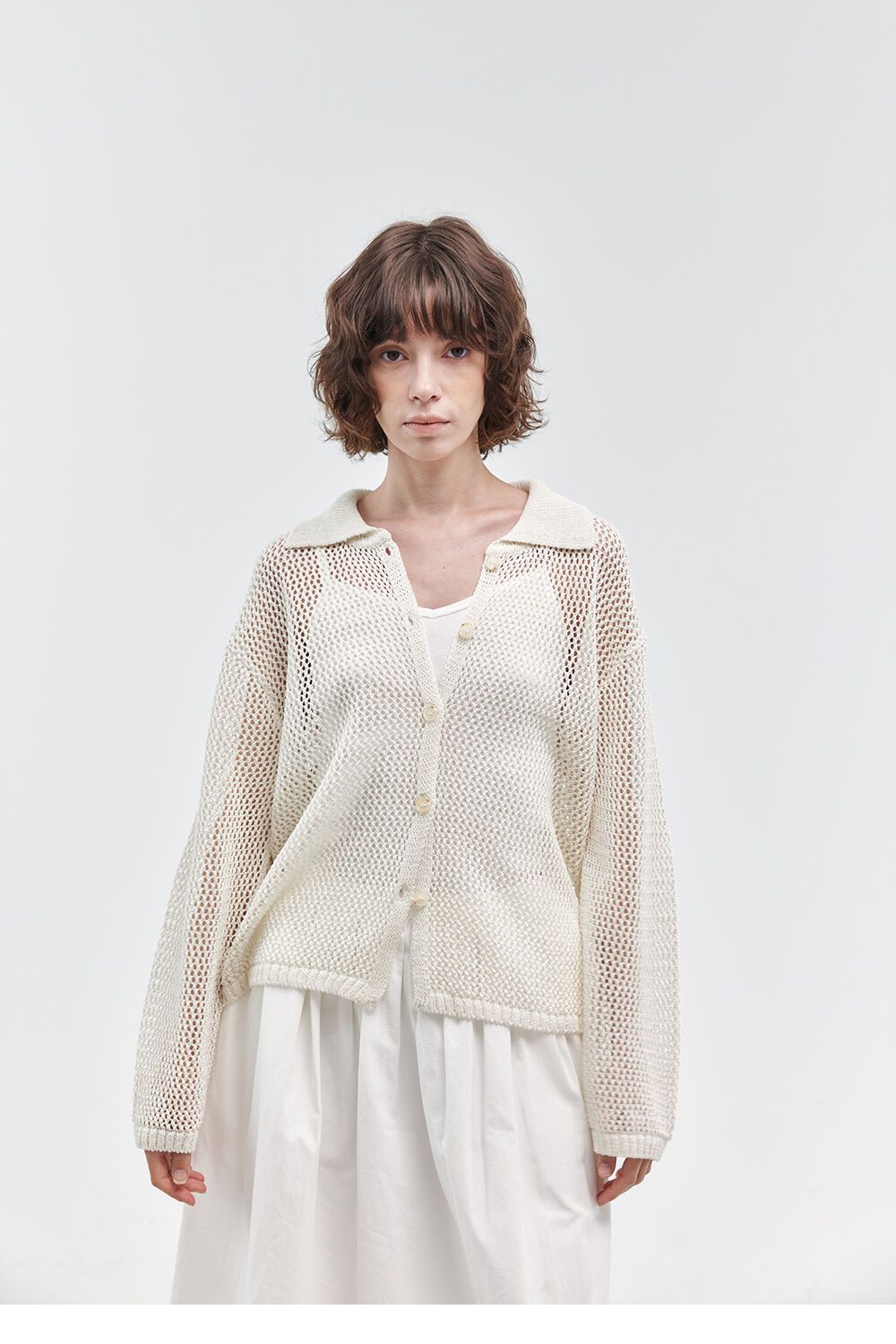 Stelle Cardigan (Ivory) | ETERNAL JOURNEY
