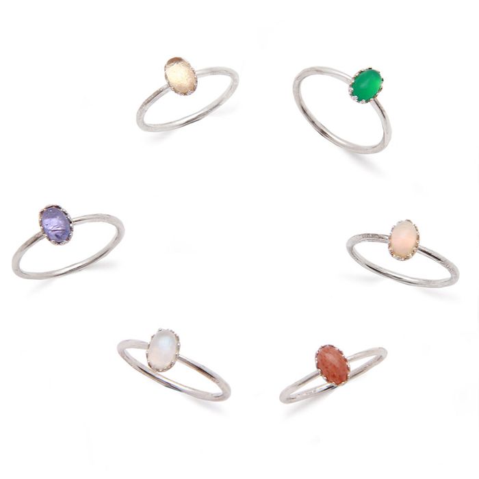 Gemstone XPIER Ring[6color] - 감도 깊은 취향 셀렉트샵 29CM