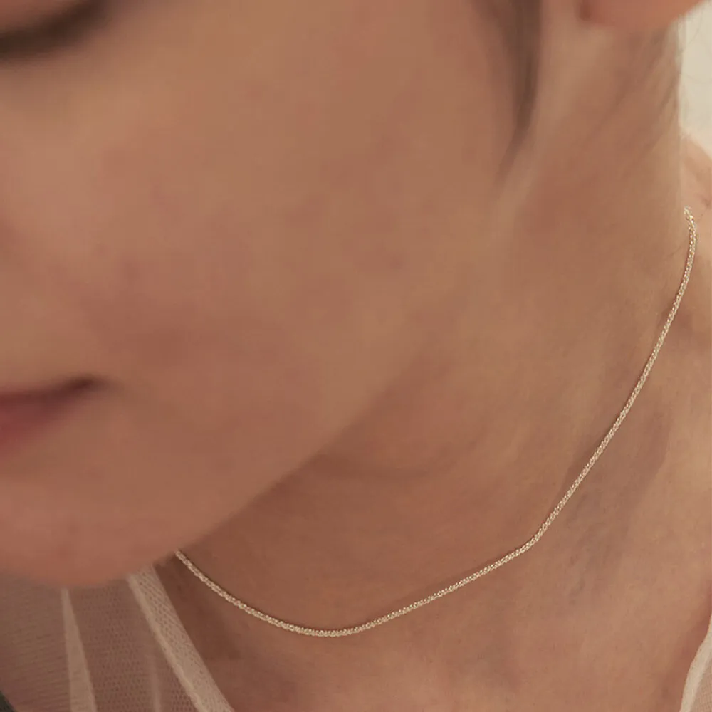 romantic silver925 ITARY chain Necklace - 감도 깊은 취향 셀렉트샵 29CM