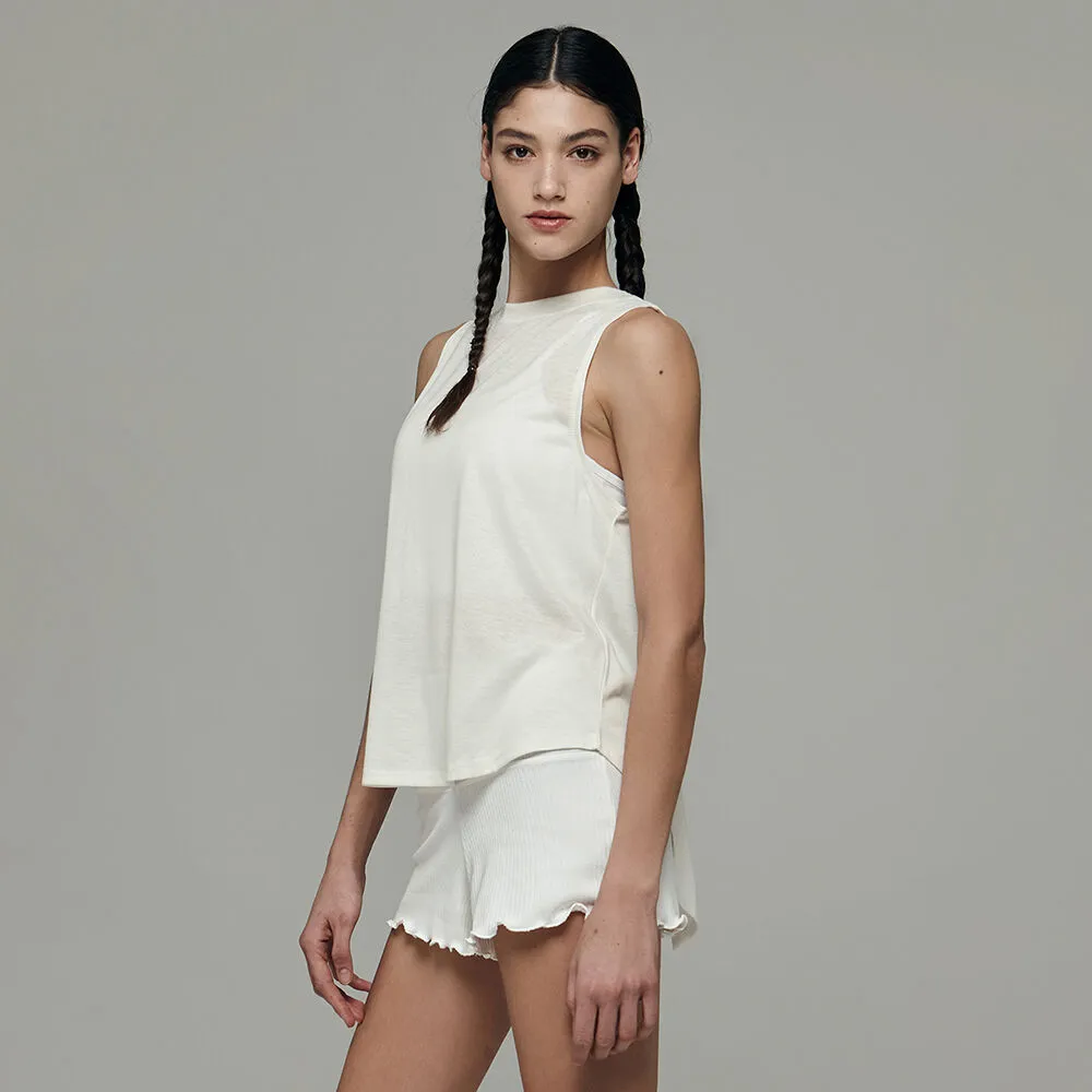 커버업 오프닝 슬리브리스 DEVI-TS0010-아이보리 - 감도 깊은 취향 셀렉트샵 29CM