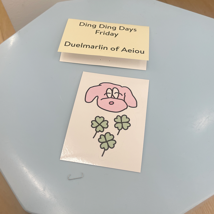 Ding Ding Days Sticker Friday 6 set - 감도 깊은 취향 셀렉트샵 29CM