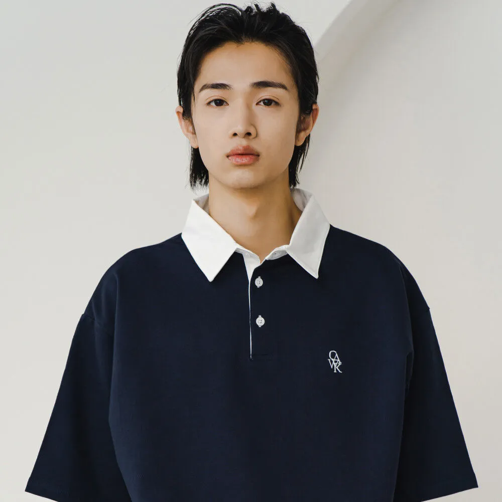 CAWK 로고 카라티셔츠(네이비) - 감도 깊은 취향 셀렉트샵 29CM