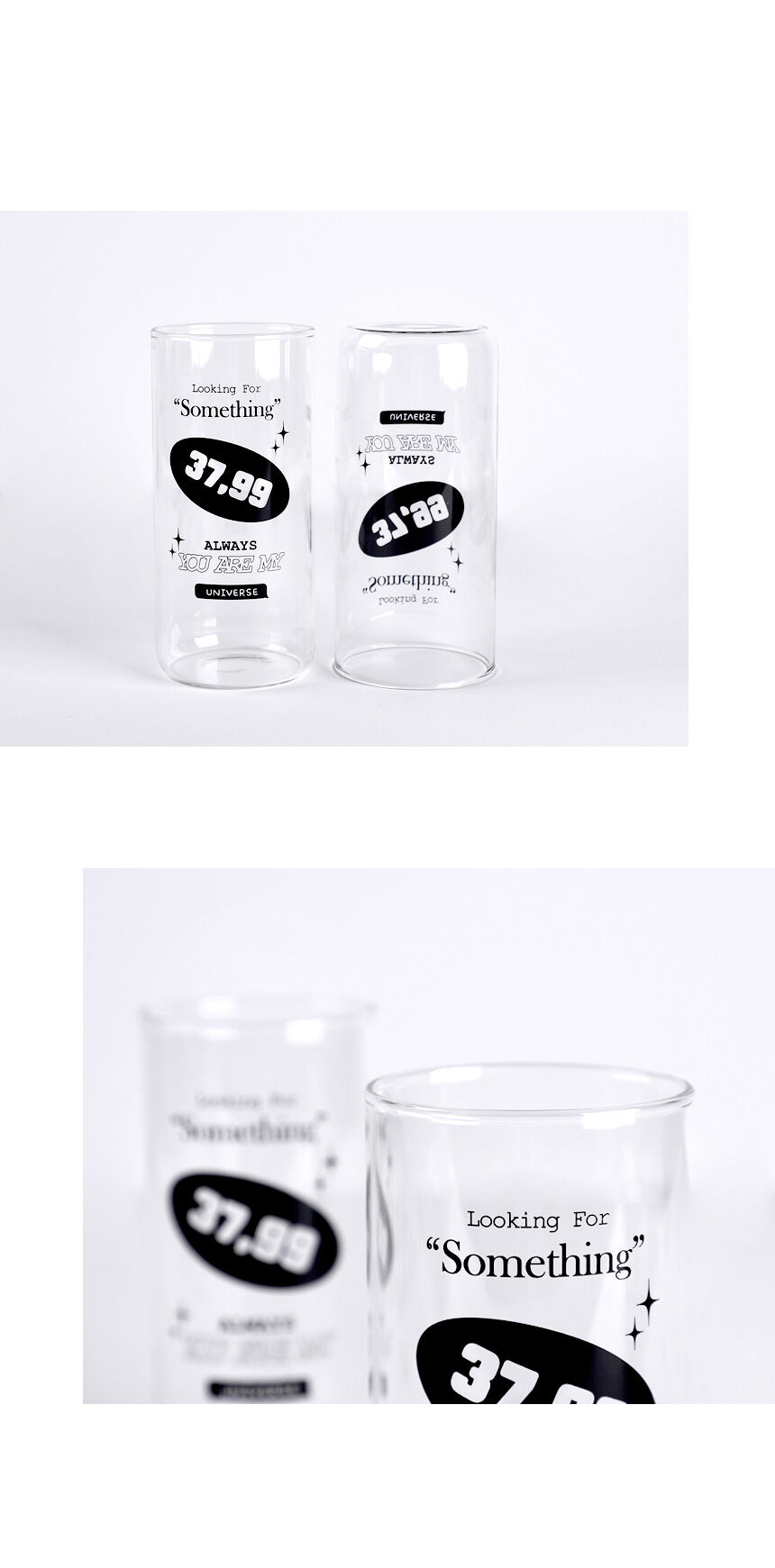 유니버스 내열유리 컵 카페컵 하이볼잔 맥주컵 500ml - 감도 깊은 취향 셀렉트샵 29CM