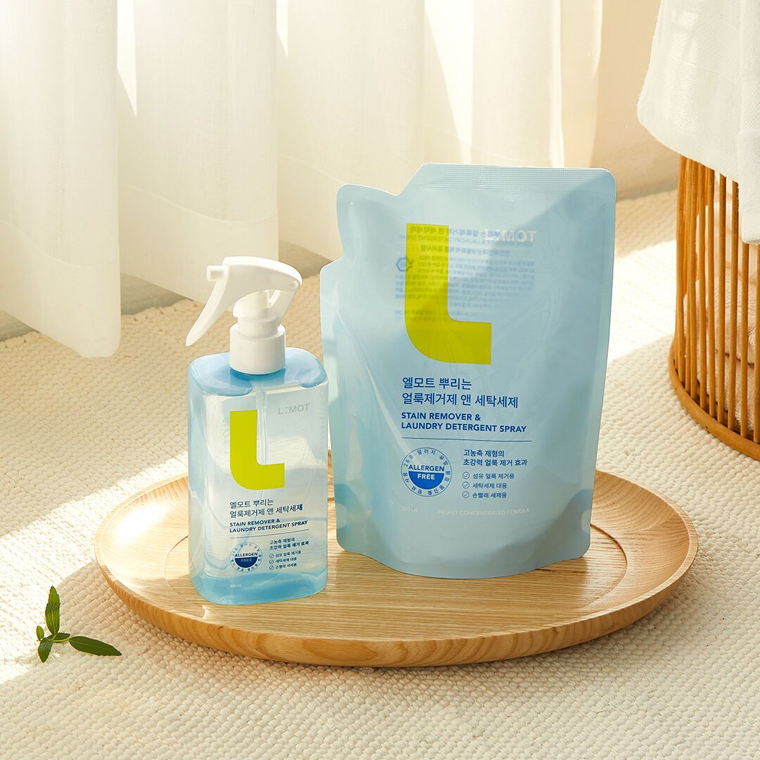 엘모트 뿌리는 얼룩제거제 앤 세탁세제 리필 280ml - 감도 깊은 취향 셀렉트샵 29CM