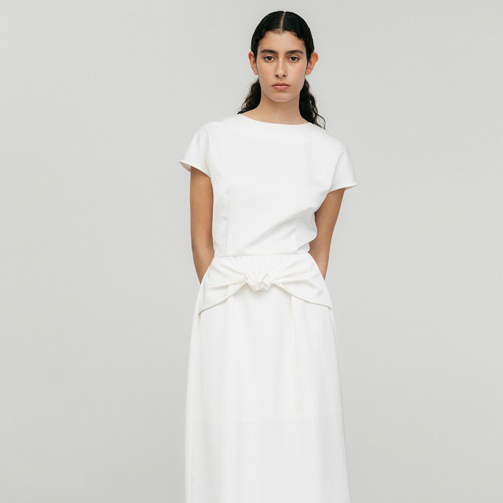 Ribbon Dress -white - 감도 깊은 취향 셀렉트샵 29CM