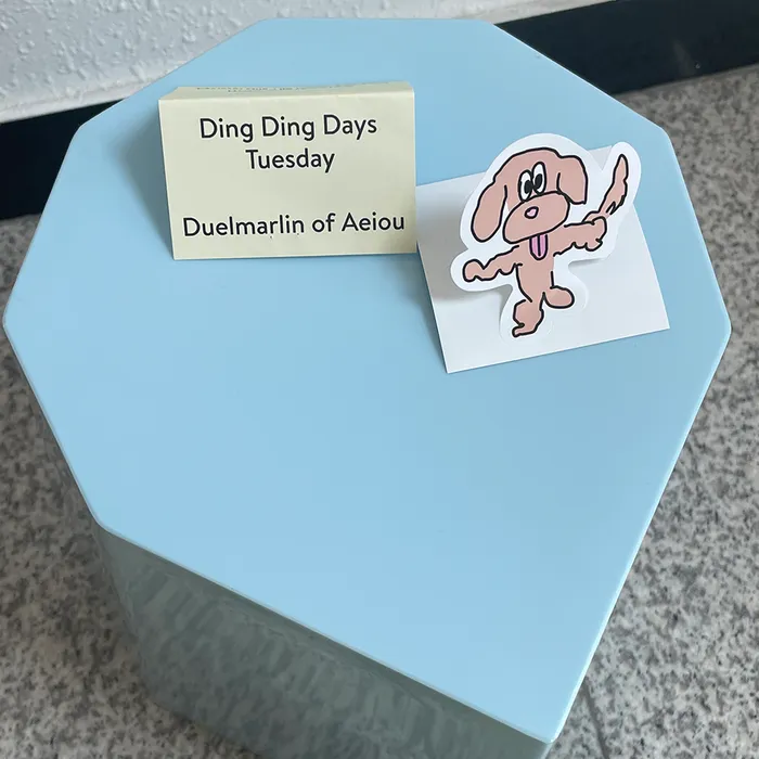 Ding Ding Days Sticker Tuesday 6 set - 감도 깊은 취향 셀렉트샵 29CM