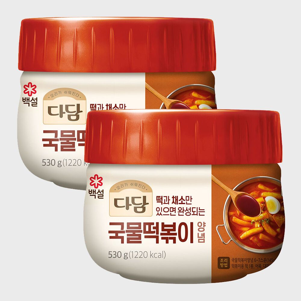 다담 국물떡볶이양념 530g x 2개 - 감도 깊은 취향 셀렉트샵 29CM