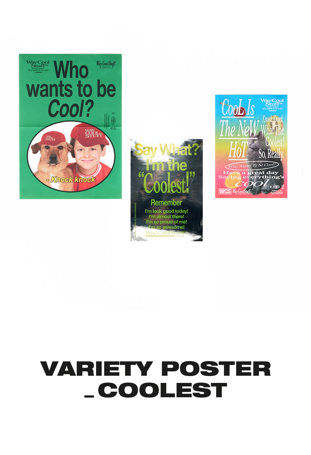 VARIETY POSTER_COOLEST - 감도 깊은 취향 셀렉트샵 29CM