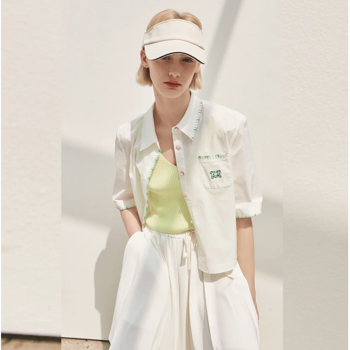 PHIL_CROP & OVER FITTED SHIRT_WHITE - 감도 깊은 취향 셀렉트샵 29CM