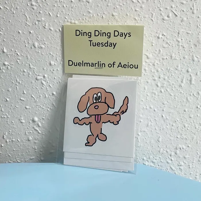 Ding Ding Days Sticker Tuesday 6 set - 감도 깊은 취향 셀렉트샵 29CM