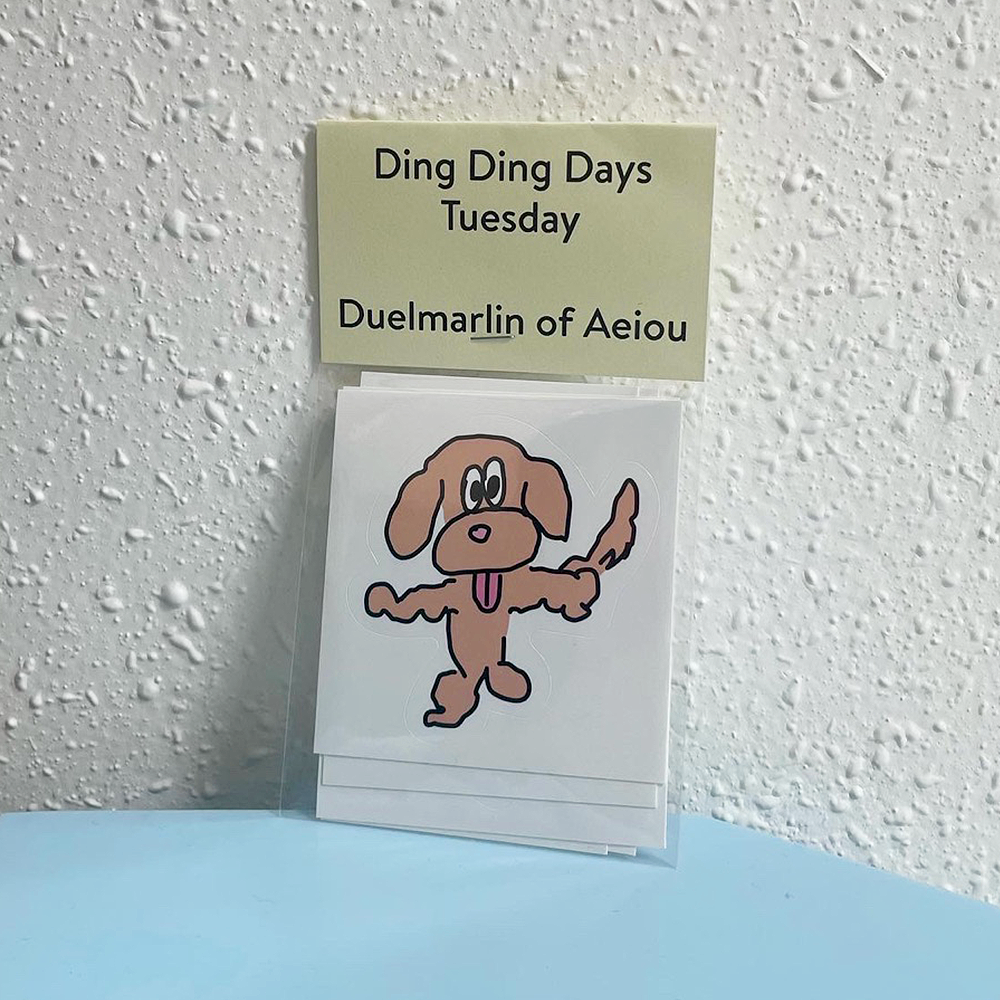 Ding Ding Days Sticker Tuesday 6 set - 감도 깊은 취향 셀렉트샵 29CM