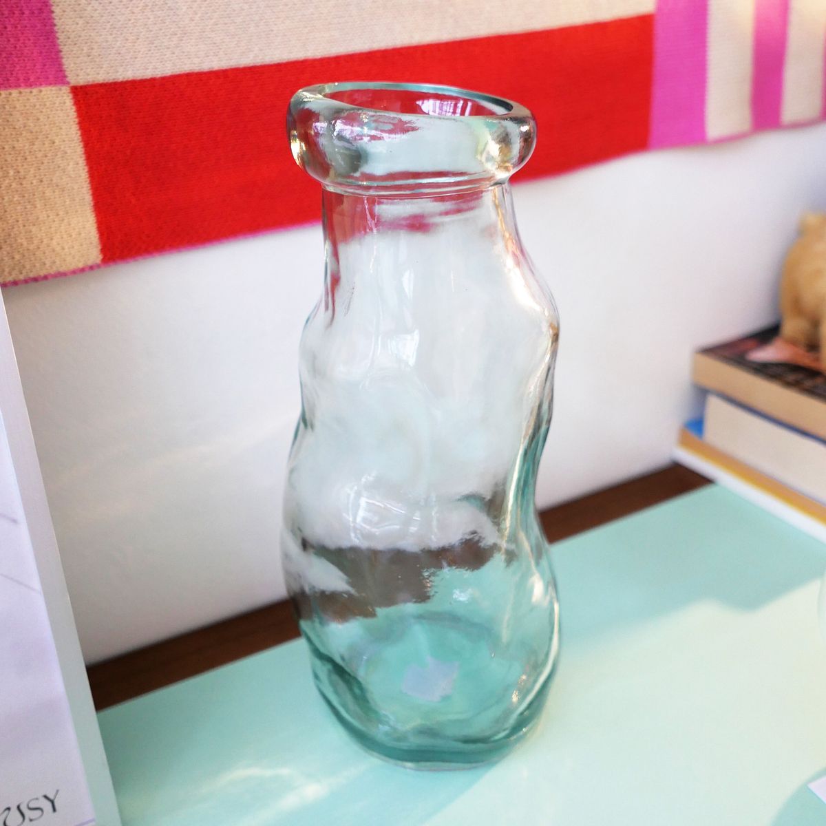 Crushed Glass Bottle Vase - 감도 깊은 취향 셀렉트샵 29CM
