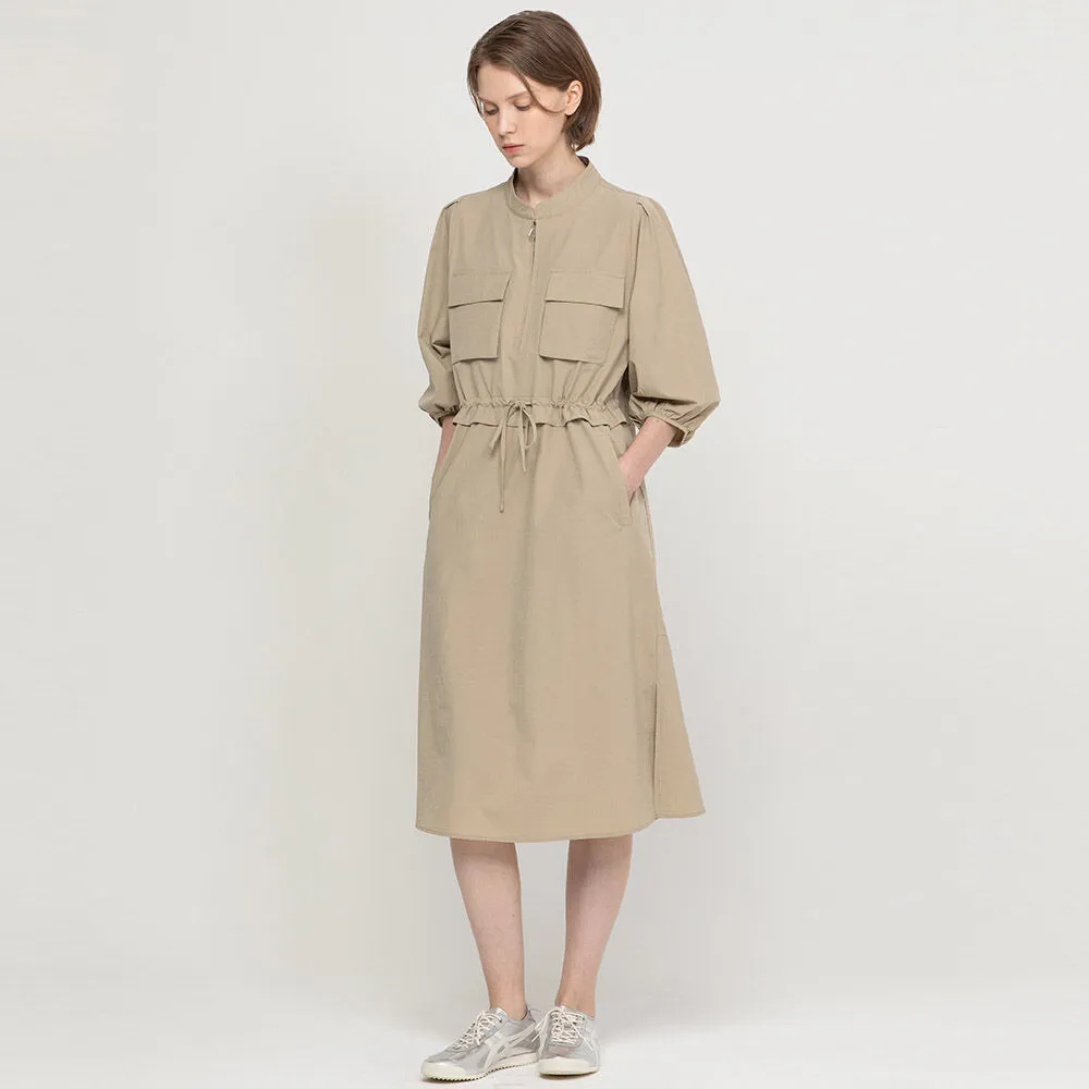 String out pocket dress - Beige - 감도 깊은 취향 셀렉트샵 29CM