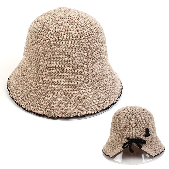 [유니버셜케미스트리] Edge Backopen Pink Paper Bucket Hat 버킷햇 - 감도 깊은 취향 셀렉트샵 29CM