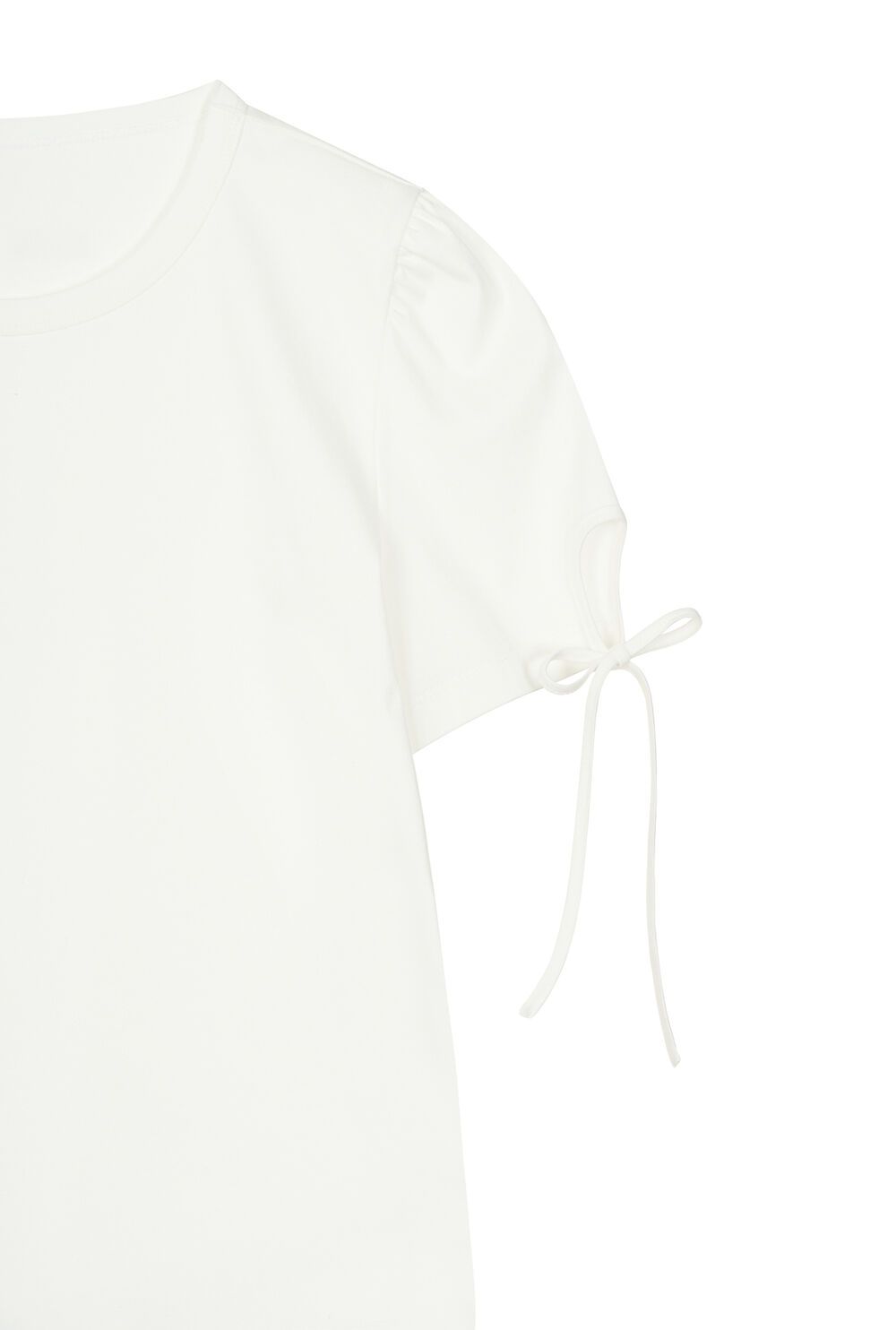 PUFF SHOULDER TEE (WHITE) - 감도 깊은 취향 셀렉트샵 29CM