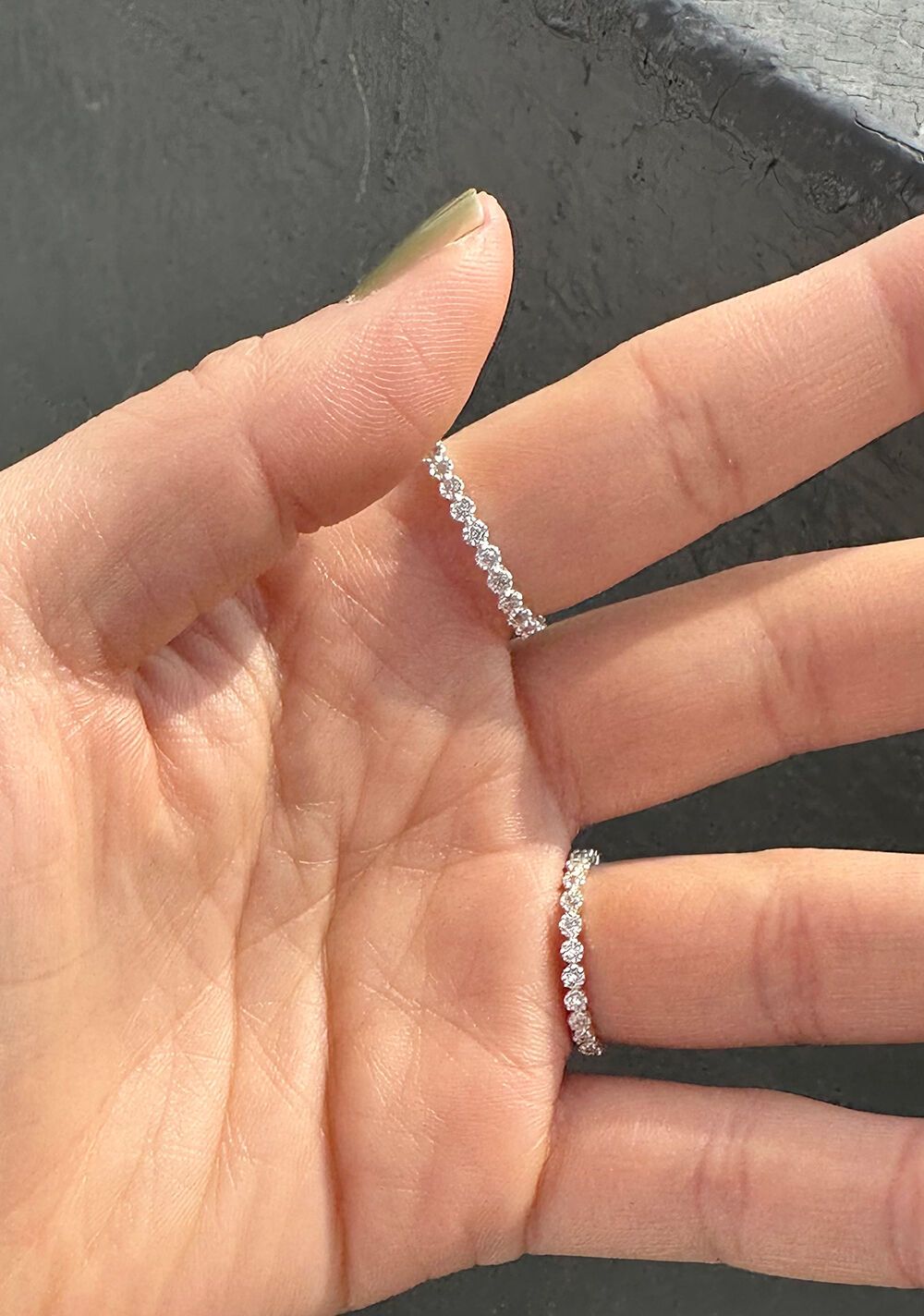 [silver925] white cubic tennis ring - 감도 깊은 취향 셀렉트샵 29CM