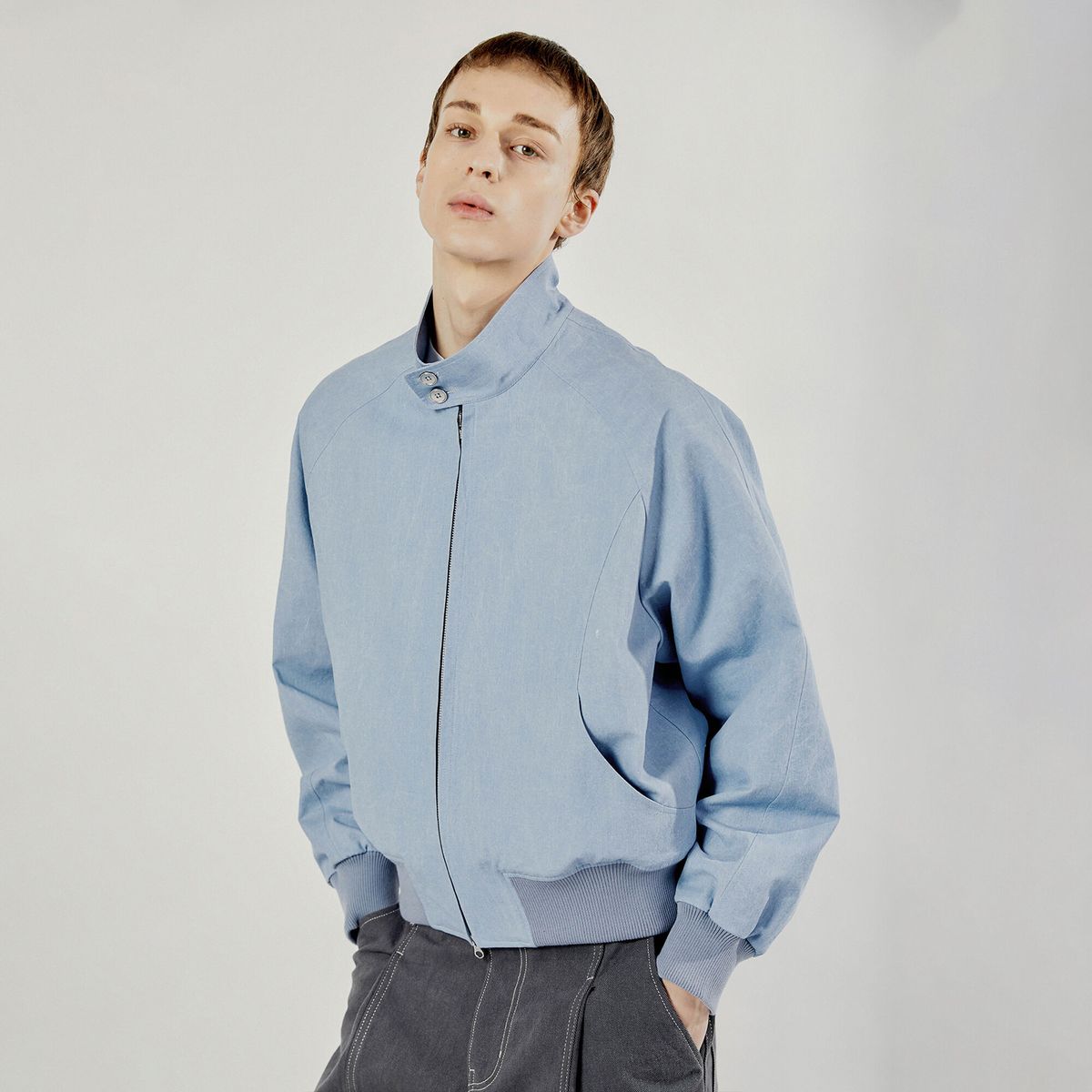 마튼 해링턴 블루종_블루 - 감도 깊은 취향 셀렉트샵 29CM