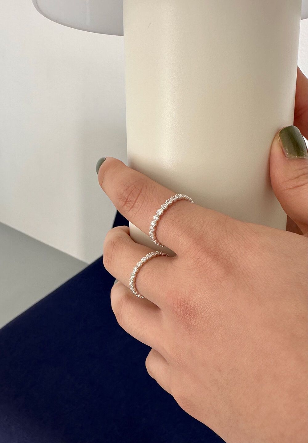 [silver925] white cubic tennis ring - 감도 깊은 취향 셀렉트샵 29CM