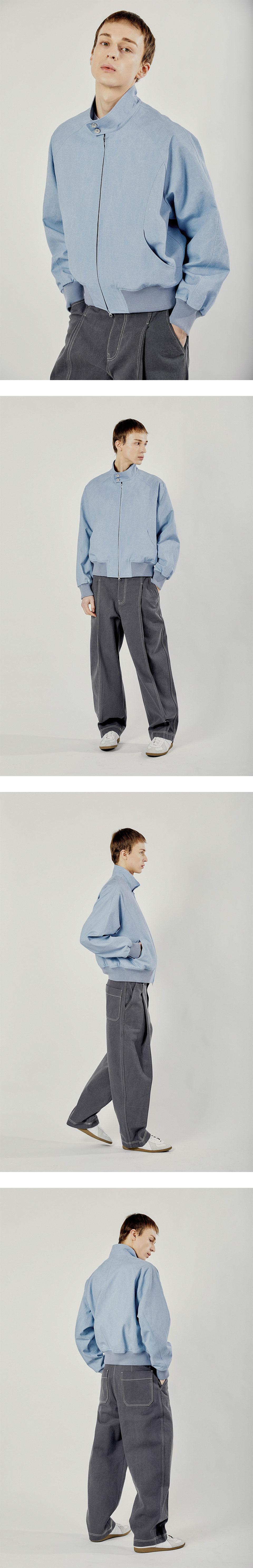 마튼 해링턴 블루종_블루 - 감도 깊은 취향 셀렉트샵 29CM