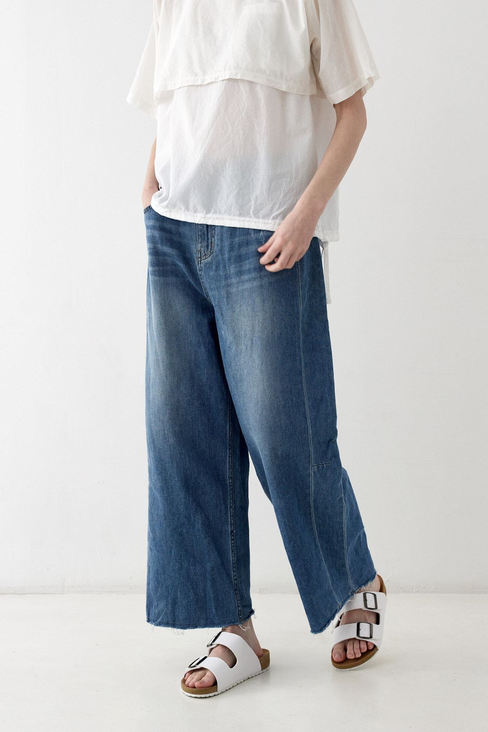 루이 스트링 여름 레이어드 면 여성 크롭 반팔 티셔츠 나시티 이너티 - 감도 깊은 취향 셀렉트샵 29CM