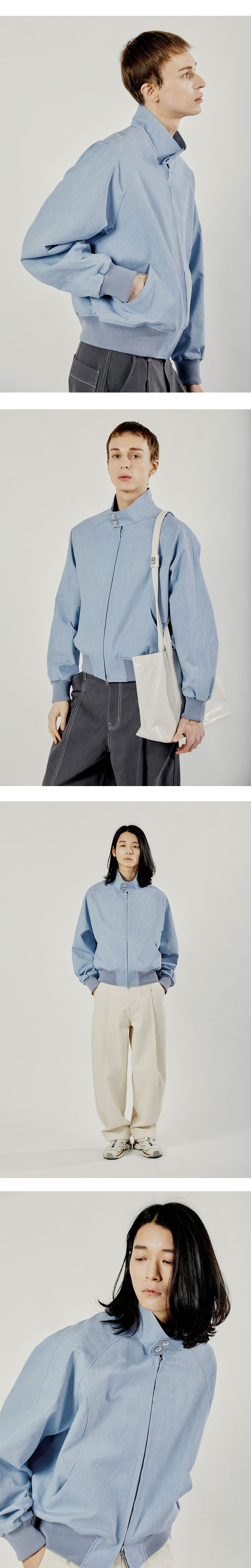 마튼 해링턴 블루종_블루 - 감도 깊은 취향 셀렉트샵 29CM