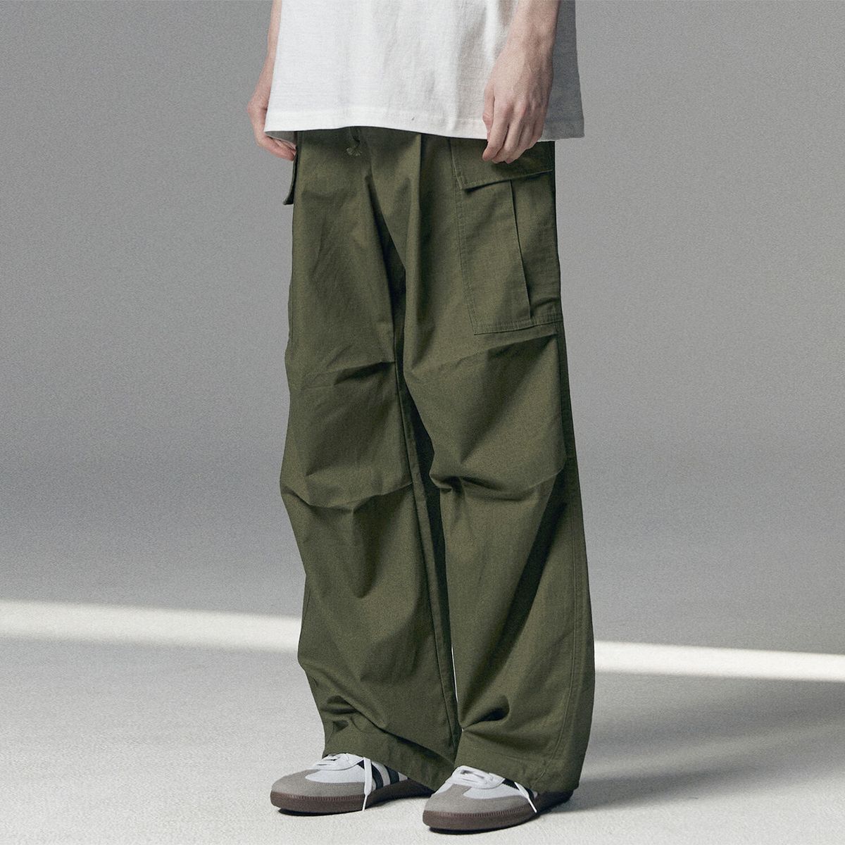 Ripstop Utility Cargo Pants - Khaki - 감도 깊은 취향 셀렉트샵 29CM
