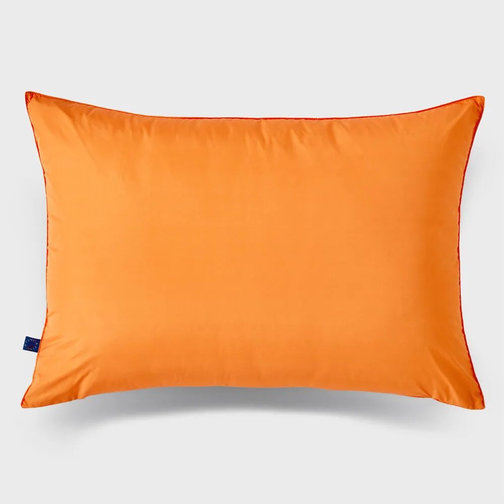 [29CM 단독] 오렌지 솔리드 레이어드 베개커버 50X70 2material - 감도 깊은 취향 셀렉트샵 29CM