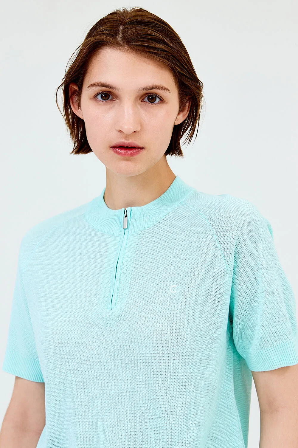 [23SS clove] Half Zip-up Knit (Mint) - 감도 깊은 취향 셀렉트샵 29CM