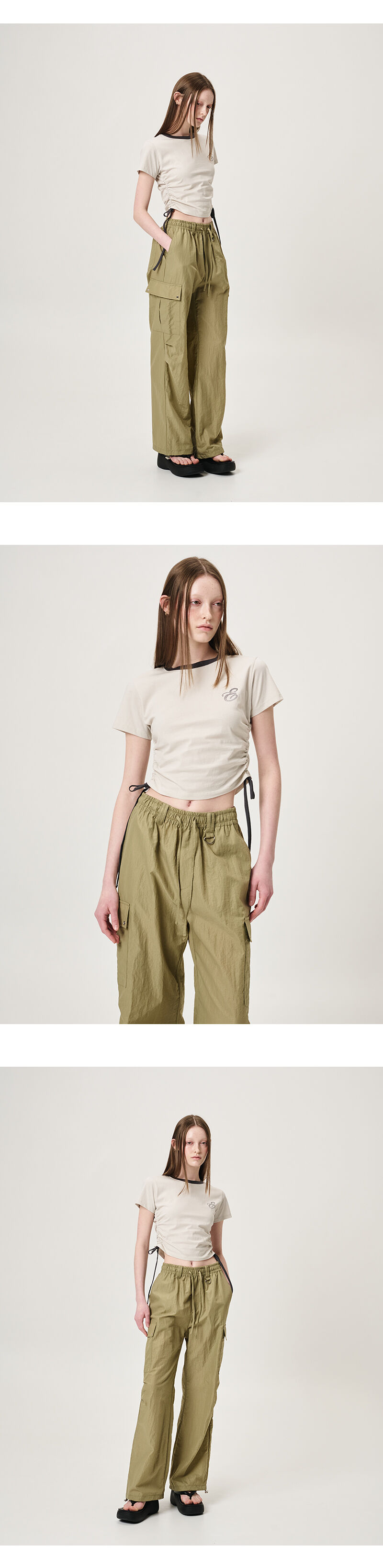 Eyelet Pocket 2-Way Cargo Pants, Khaki - 감도 깊은 취향 셀렉트샵 29CM