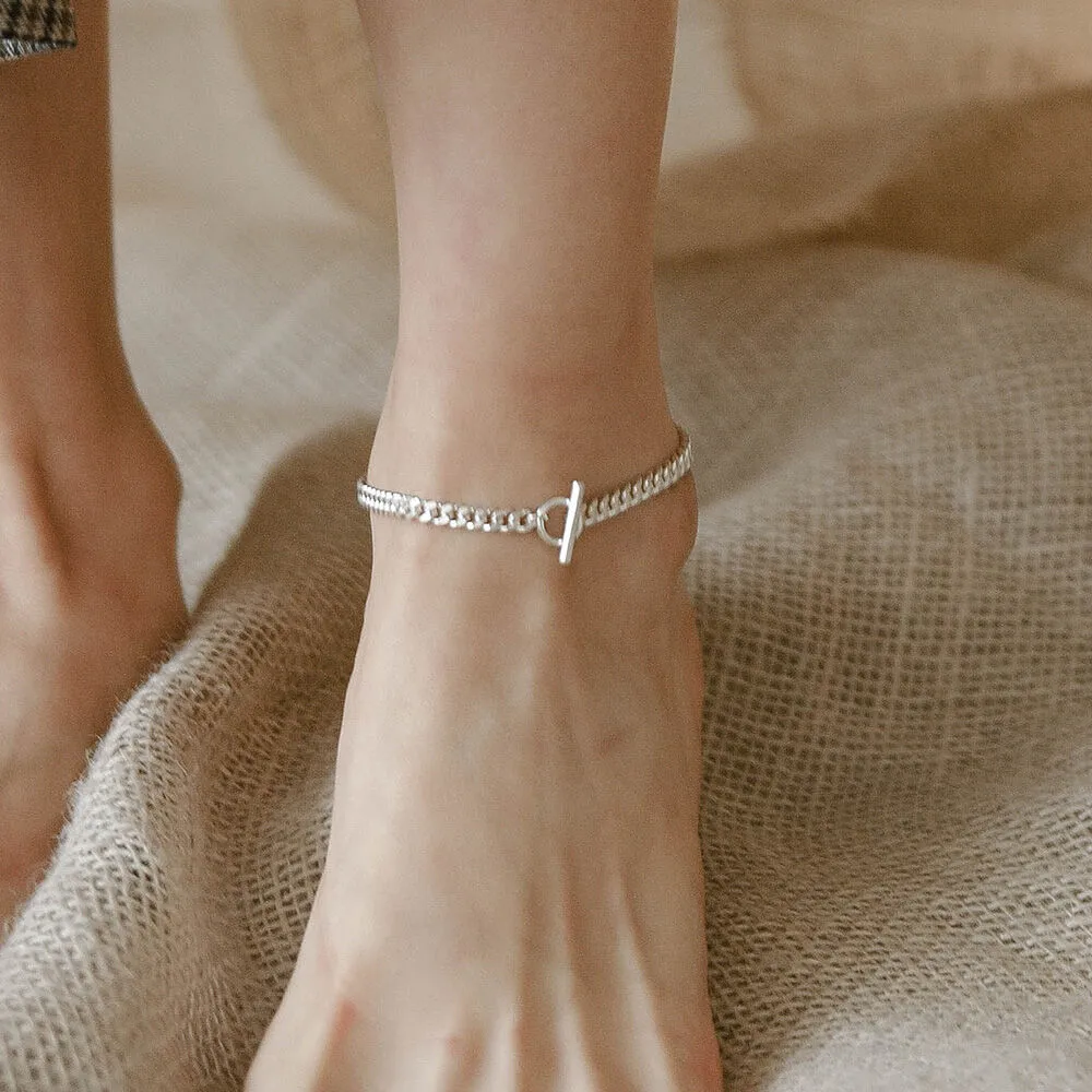 silver925 Bold Toggle Chain #SB187 - 감도 깊은 취향 셀렉트샵 29CM